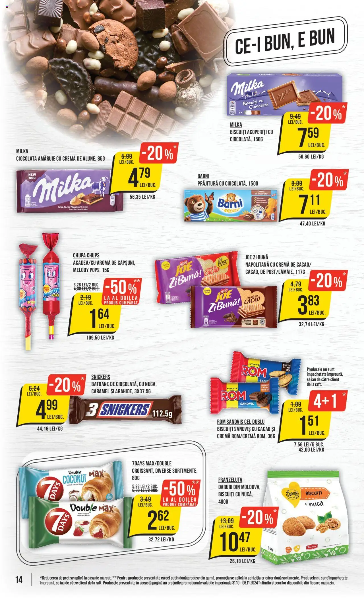 Oferte 31 Octombrie - 6 Noiembrie 2024 - Catalog Mega Image - Katalog